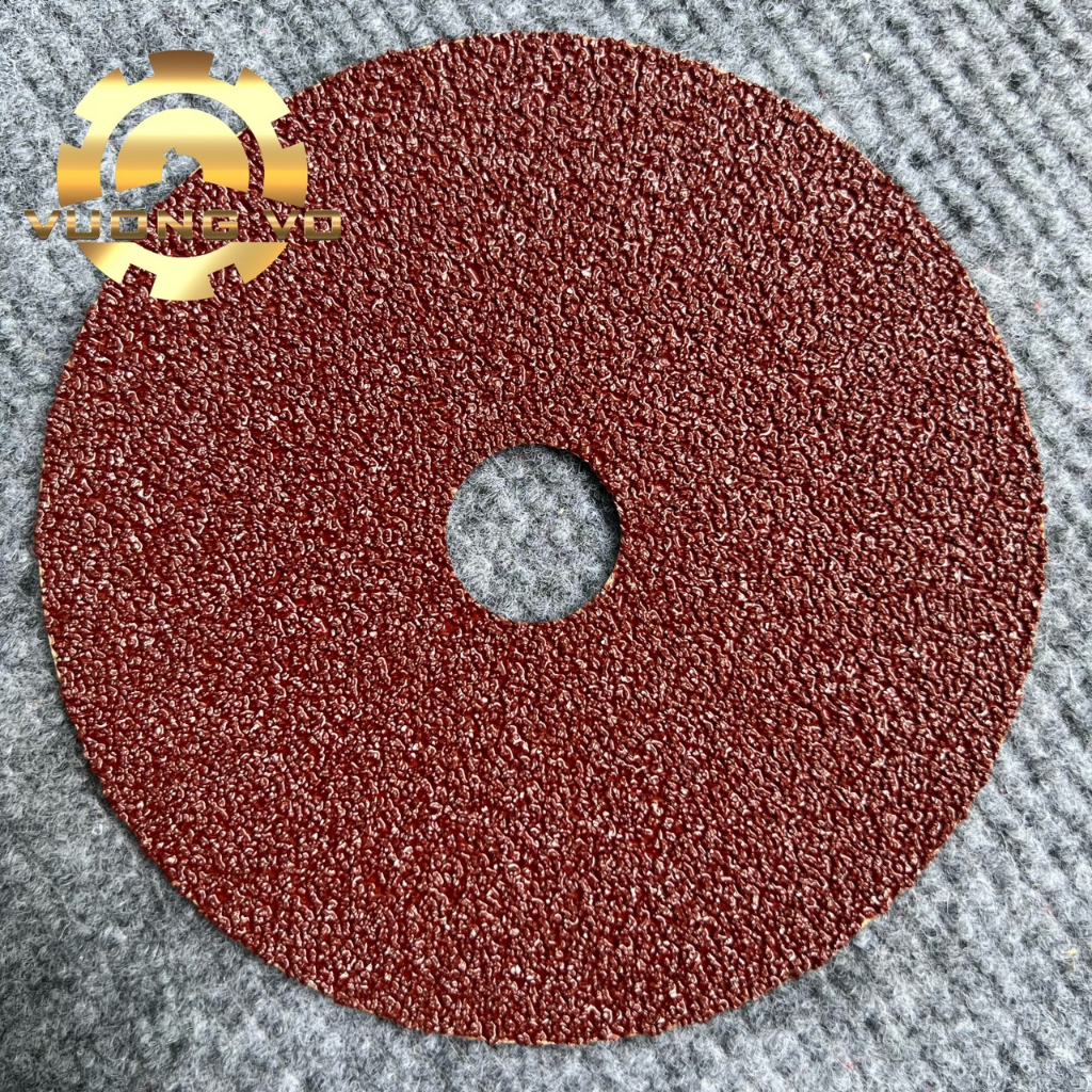 Nhám đĩa tròn-nhám dĩa tròn-fiber disc đường kính 125mm lỗ trục 22mm ...