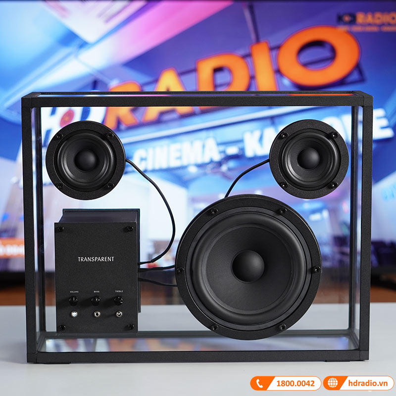 Loa Transparent Speaker Chính Hãng, Công suất 120W, Bluetooth 5.0, AUX | Shopee Việt Nam