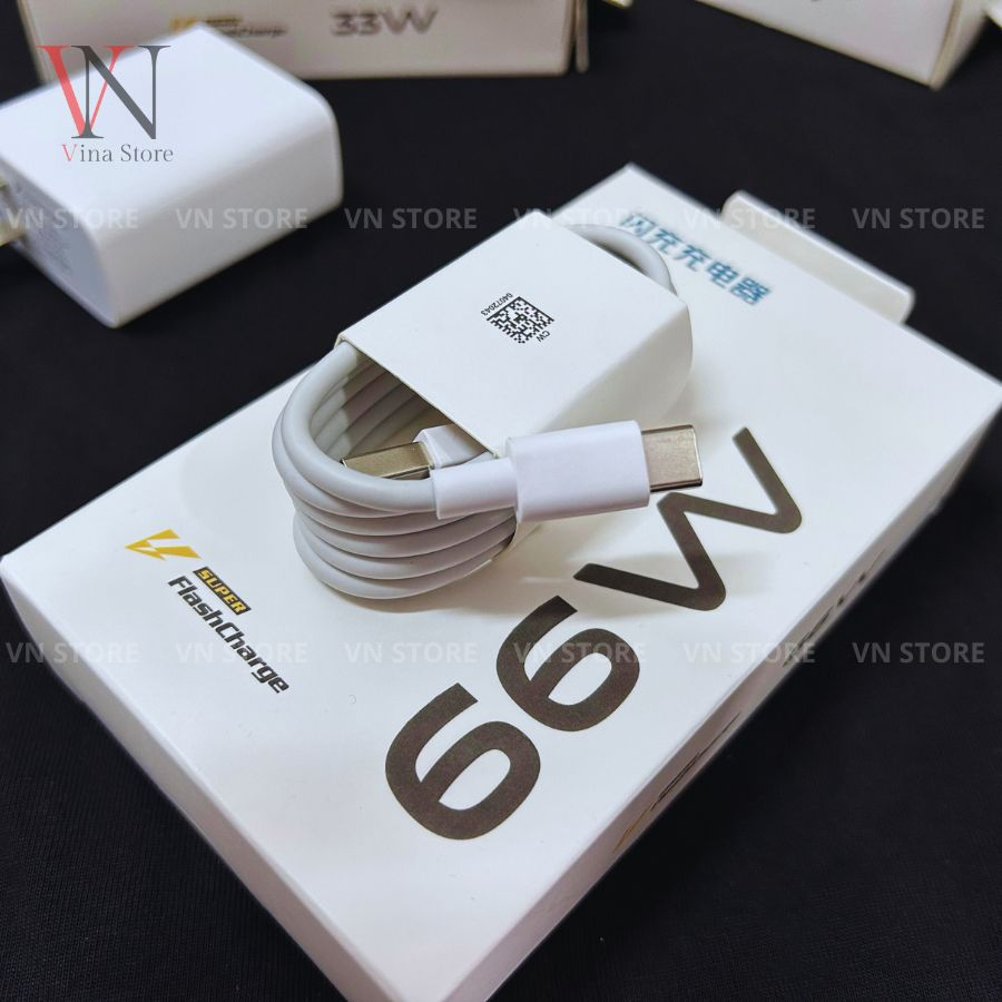 Sạc vivo 66w, sạc nhanh V flash charge không nóng máy dùng cho Vivo V25 Pro/V27/V27e/V25/V25e ...