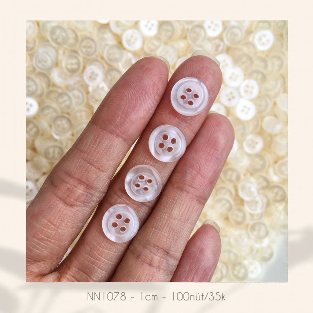 Set 100 nút áo NN1078, size 1cm | Shopee Việt Nam