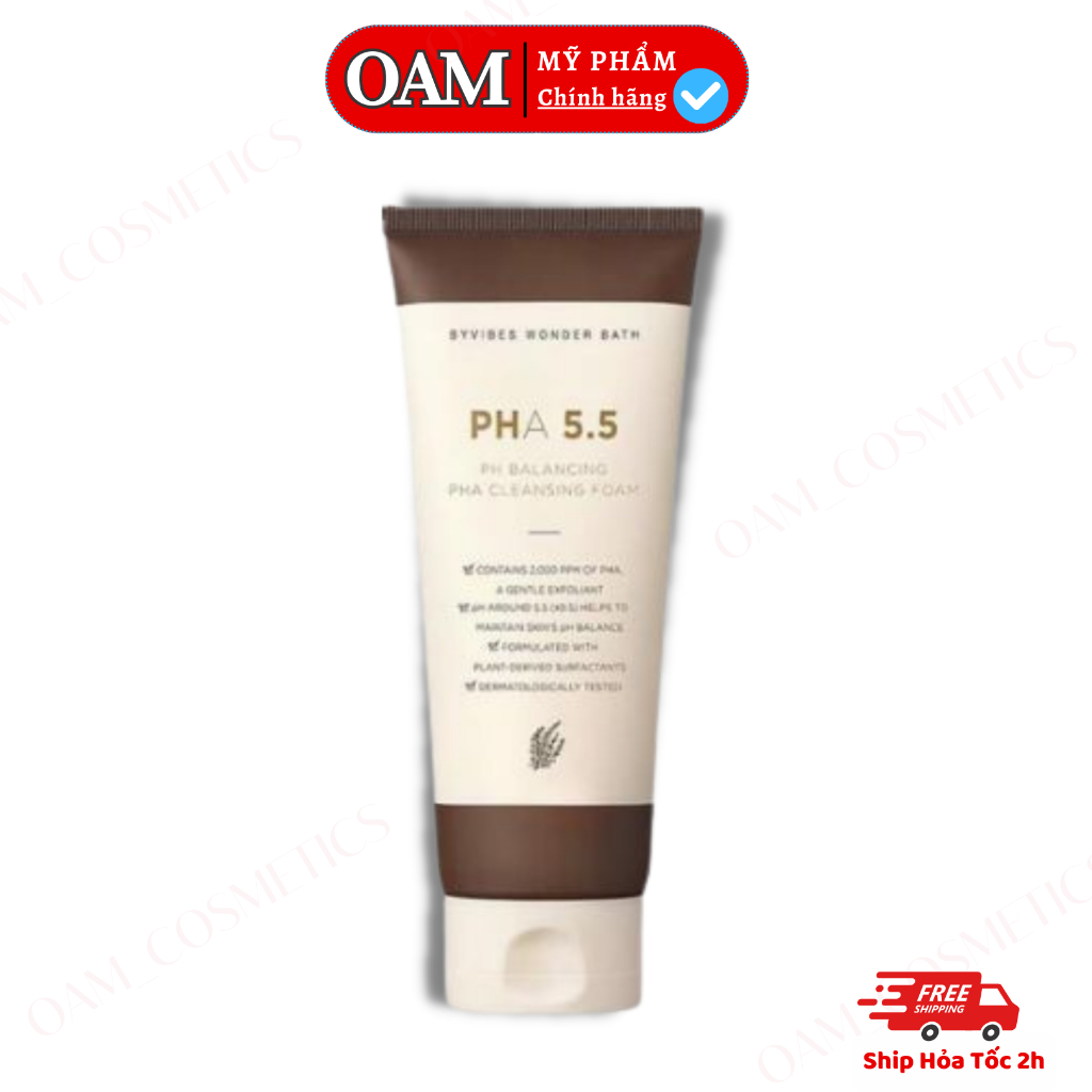 Sữa Rửa Mặt Tẩy Tế Bào Chết Byvibes Wonder Bath PHA 5.5 PH Balancing PHA 150ml | Shopee Việt Nam