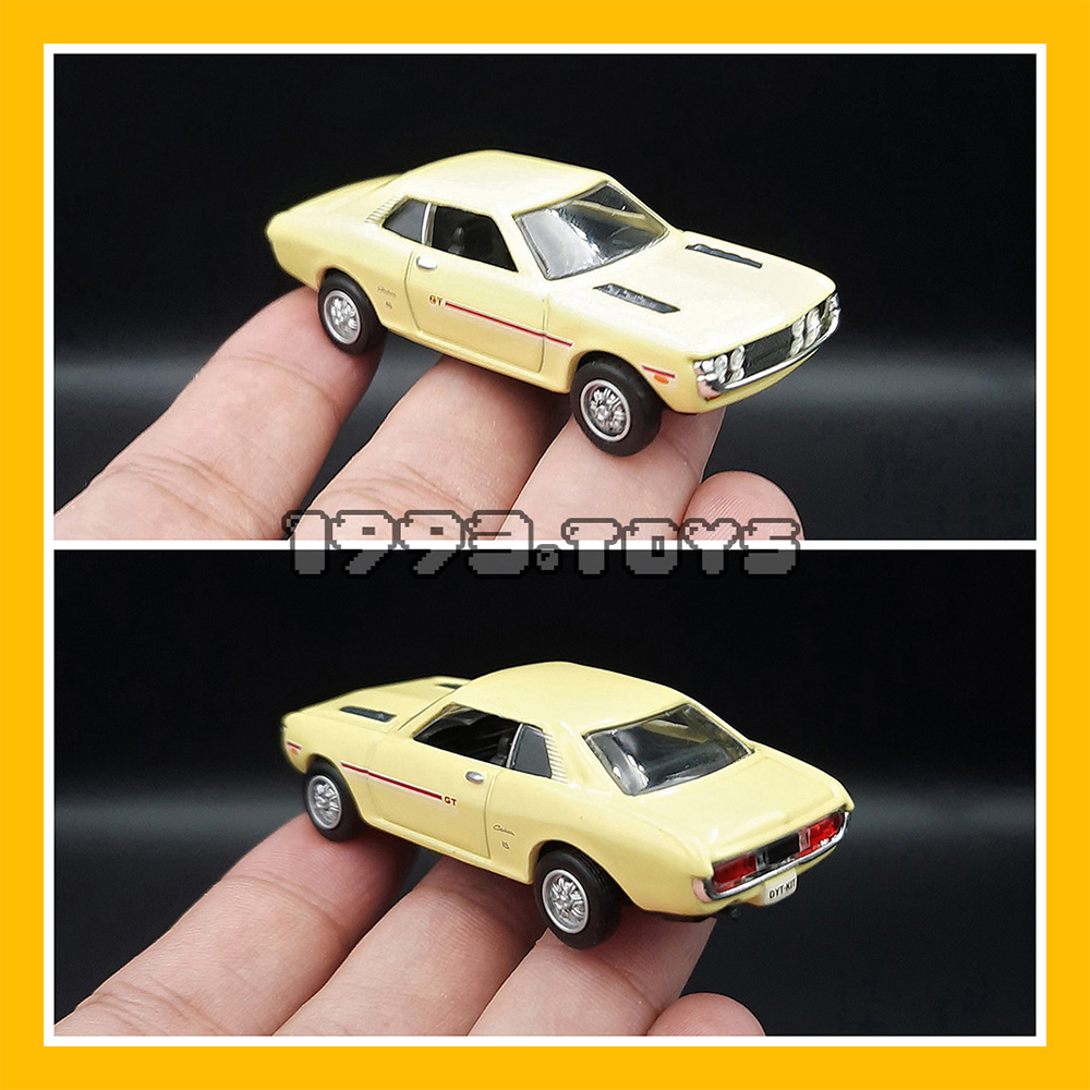 Xe mô hình tỉ lệ 1:64 Kyosho Dydo Collection - Toyota Celica 1600GT (vàng nhạt) | Shopee Việt Nam