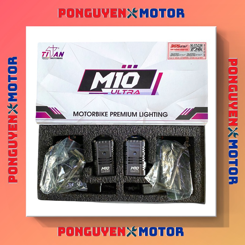 ĐÈN TRỢ SÁNG BI MINI TITAN M10 ULTRA (TITAN BLACK) | Shopee Việt Nam