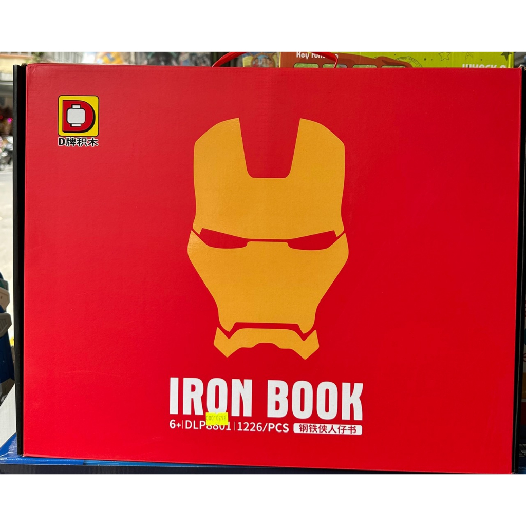 Đồ chơi Lắp ráp Mô hình Ironbook bản đẹp ( Lắp Ghép Iron Man Book 55 ...