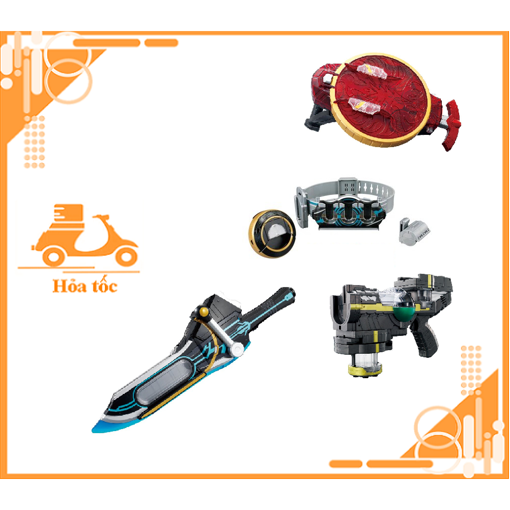 Đồ chơi DX OOO Driver - DX Taja Spinner - DX MedaJaliBur - DX Birth ...