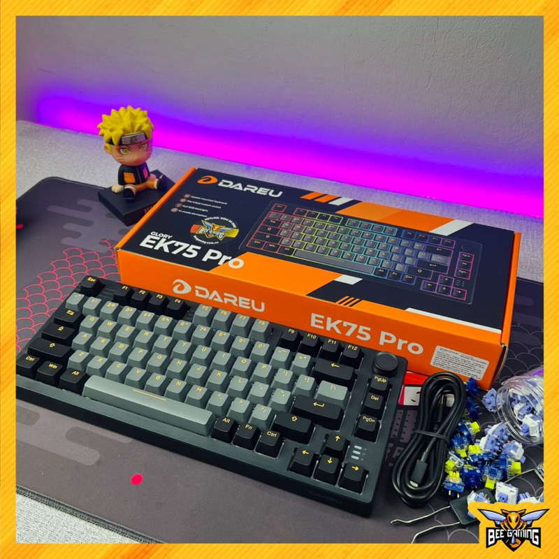 Bàn phím cơ chính hãng Dareu EK75 / EK75 Pro (Led RGB, 75%, Hotswap ...