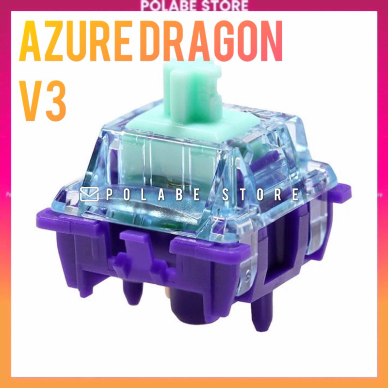 GATERON AZURE DRAGON V3 tactile switch công tắc bàn phím cơ Azure Dragon v2 Polabe Store ...