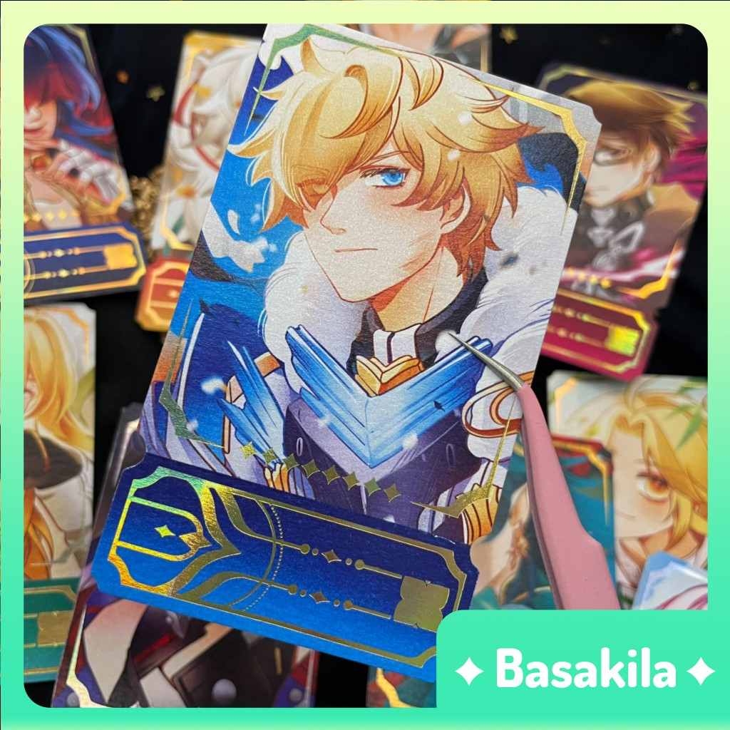 [GACHA] Card ép kim Mini Ticket Honkai Star Rail kích thước 6 x 10cm ...