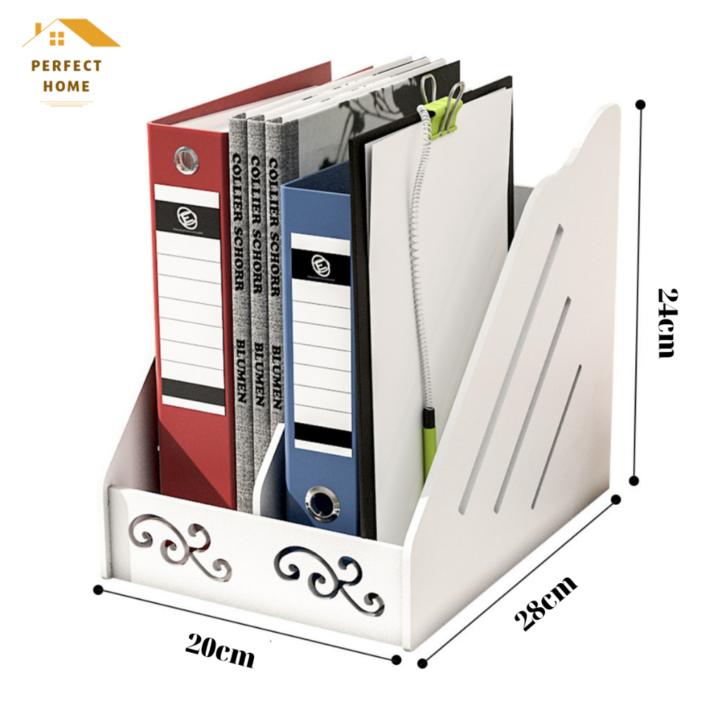 Giá Kệ Khay Tài Liệu Để Bàn Văn Phòng Gỗ Nhựa Cao Cấp Đựng Hồ SƠ Giấy ...