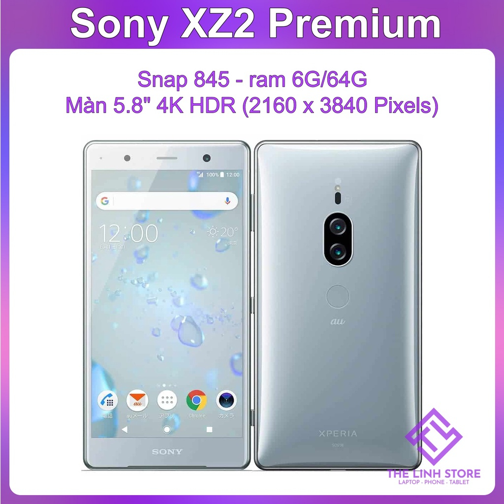 Điện thoại Sony XZ2 Premium màn 4K - Snapdragon 845 ram 6G 64G | Shopee Việt Nam