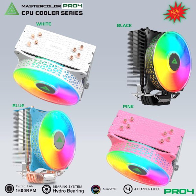 TẢN KHÍ - FAN CPU CÓ LED PRO4 VSP | Shopee Việt Nam