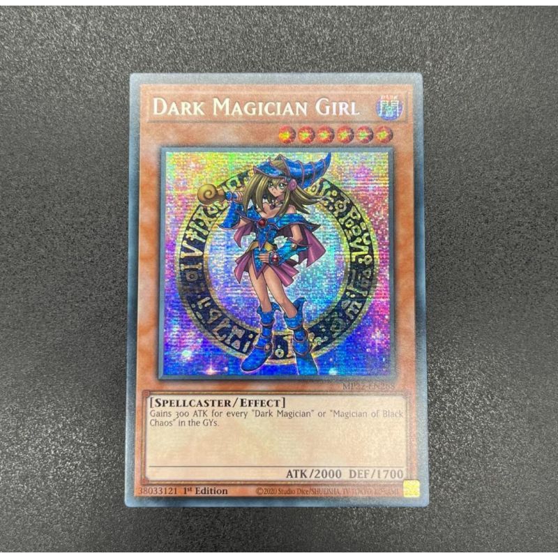 Thẻ Bài Yugioh Dark Magician Girl - Prismatic Secret Rare 1st edition | Shopee Việt Nam