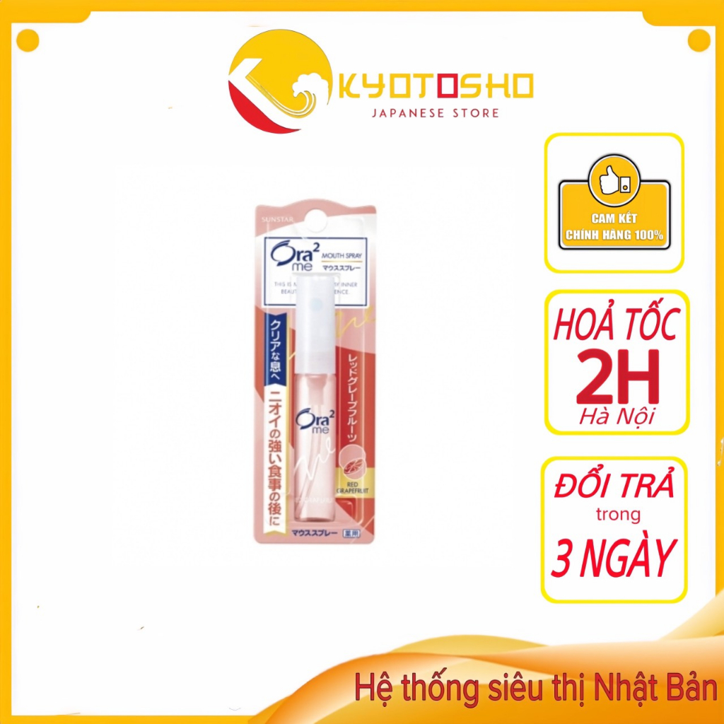 XỊT THƠM MIỆNG SUNSTAR ORA2 CHAI 6ML - HÀNG NHẬT NỘI ĐỊA | Shopee Việt Nam