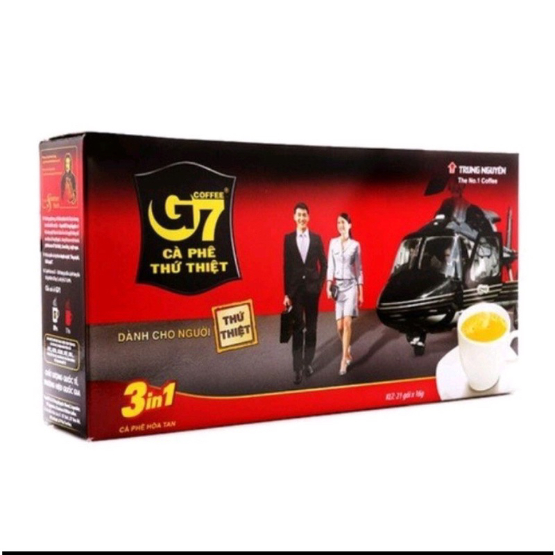 Hộp cafe G7 (21 gói x 16g) | Shopee Việt Nam