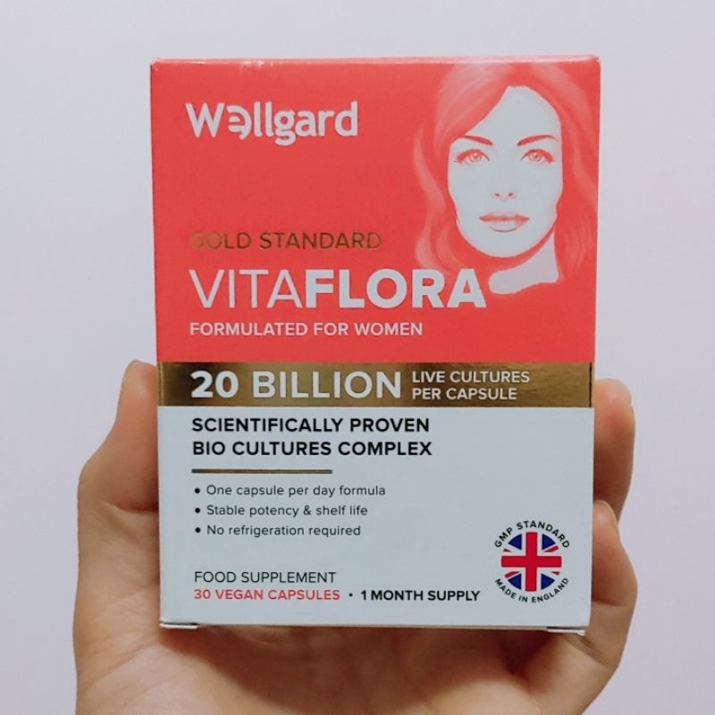 Men vi sinh Vitaflora cho phụ nữ, 1 hộp 30 viên | Shopee Việt Nam