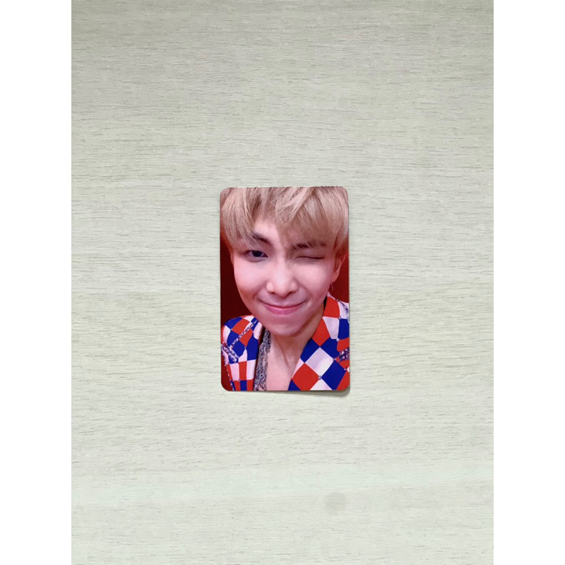 CARD BTS OFFICIAL - CARD RM NAMJOON BTS ALBUM LOVE YOURSELF ANSWER VER ...