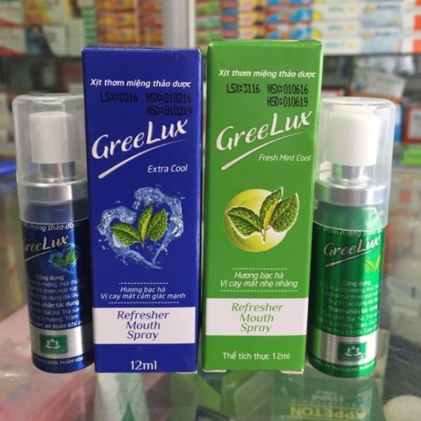 Xịt Thơm Miệng GreeLux Extra Cool 12ml (vị cay mát cảm giác mạnh ...