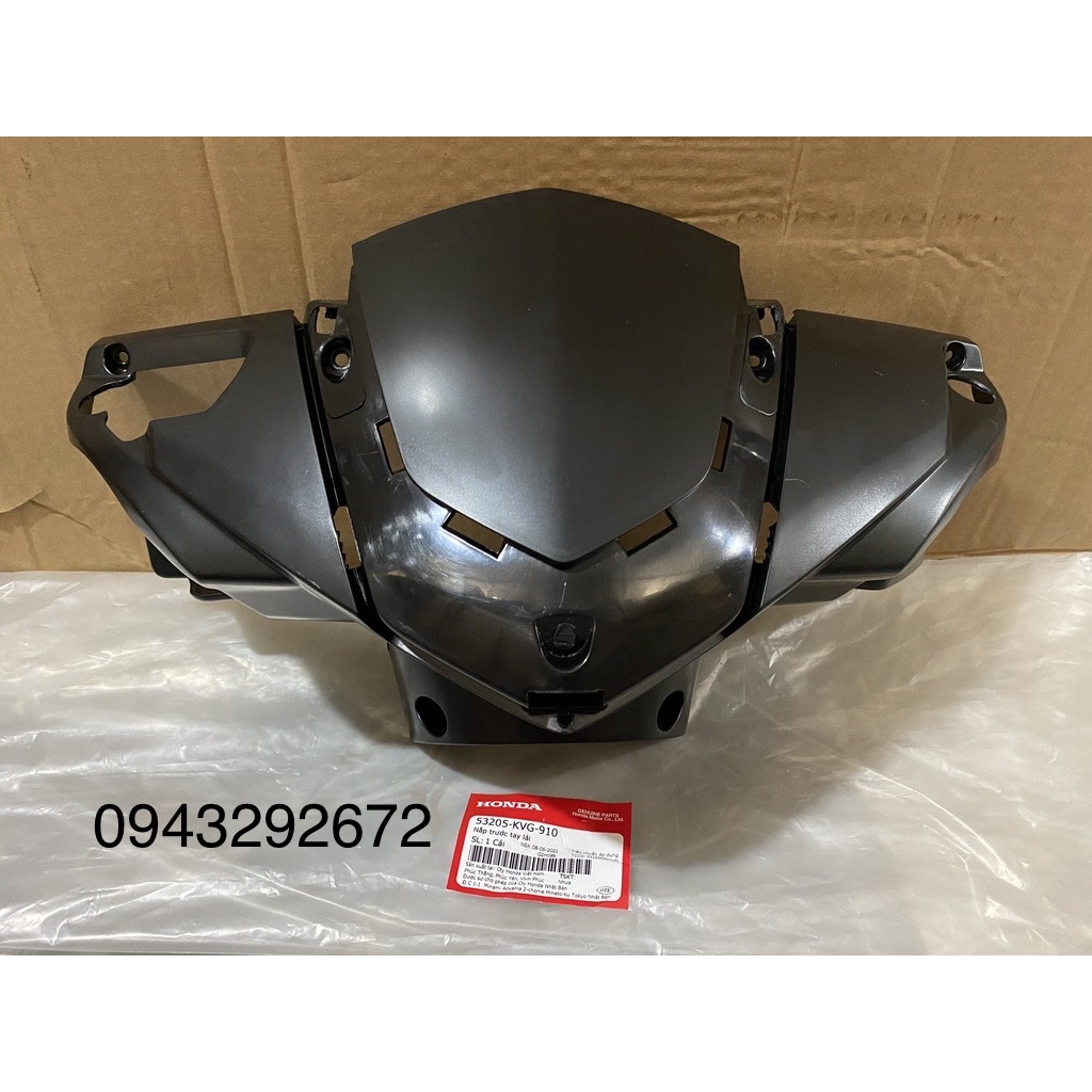 Bàn Thờ ( Nắp Trước Tay Lái ) Air Blade 110 Chế Cơ (2007 > 2008) Đen ...