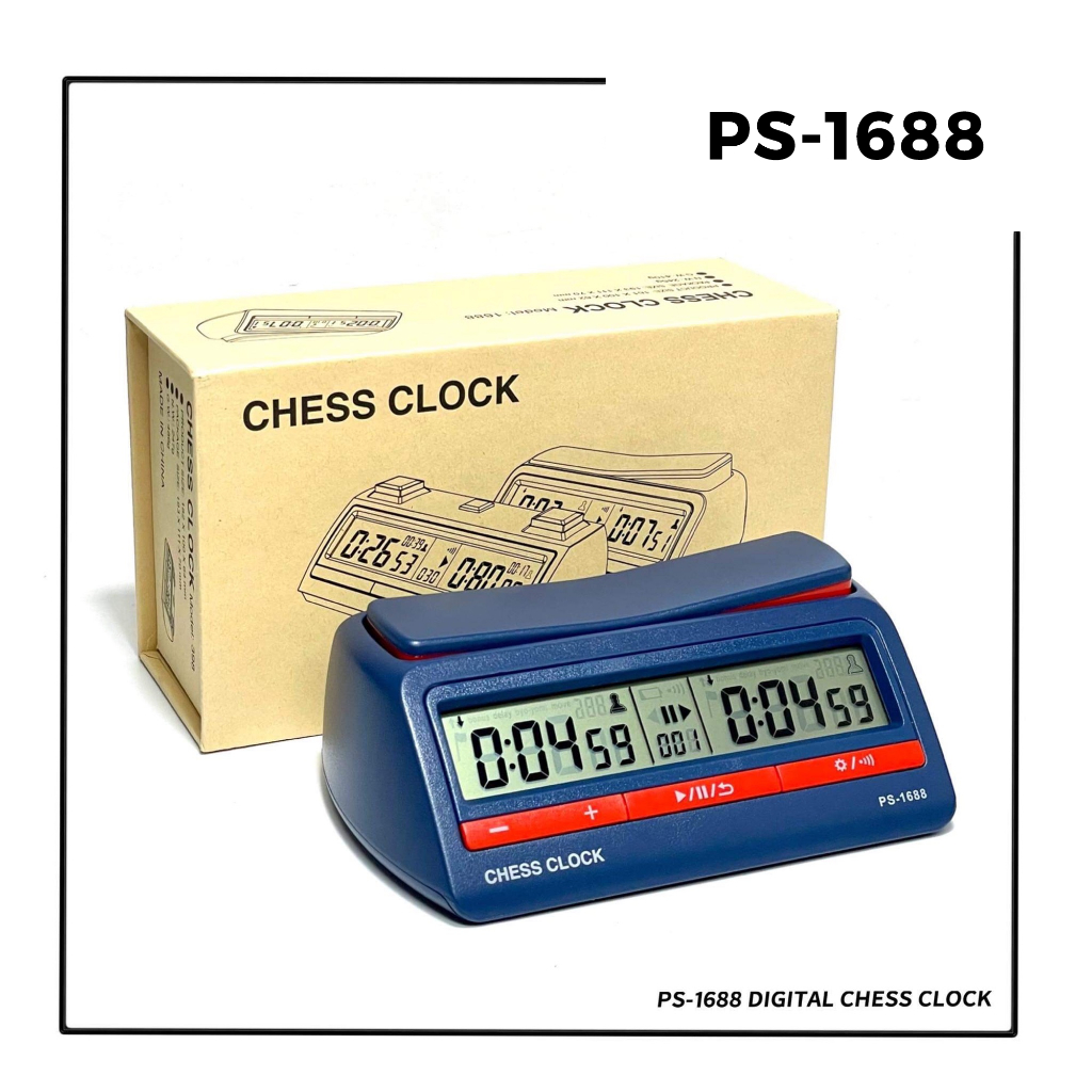 ĐỒNG HỒ Thi Đấu CHESS CLOCK PS-1688 Cờ Vua Cờ Tướng CV | Shopee Việt Nam