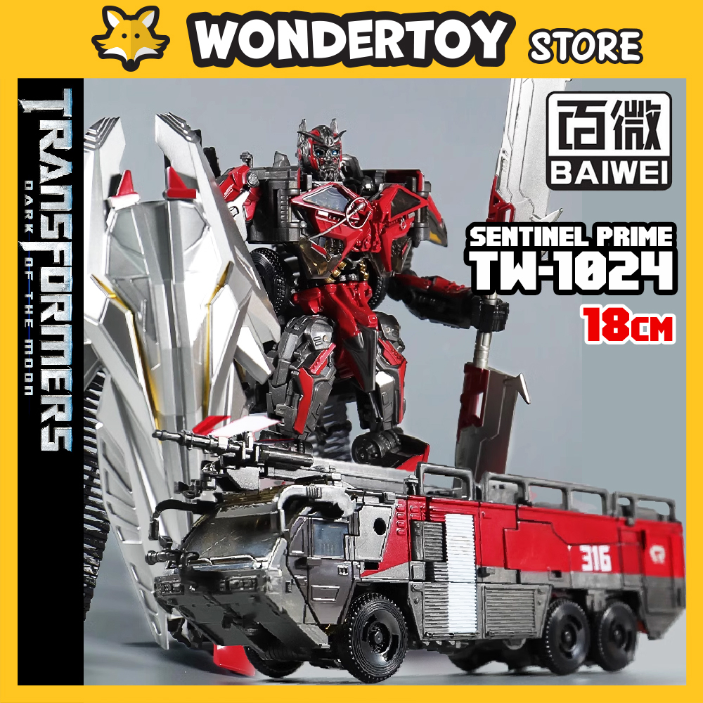 Mô hình Baiwei Sentinel Prime TW-1024 Transformers DOTM Robot biến hình ...