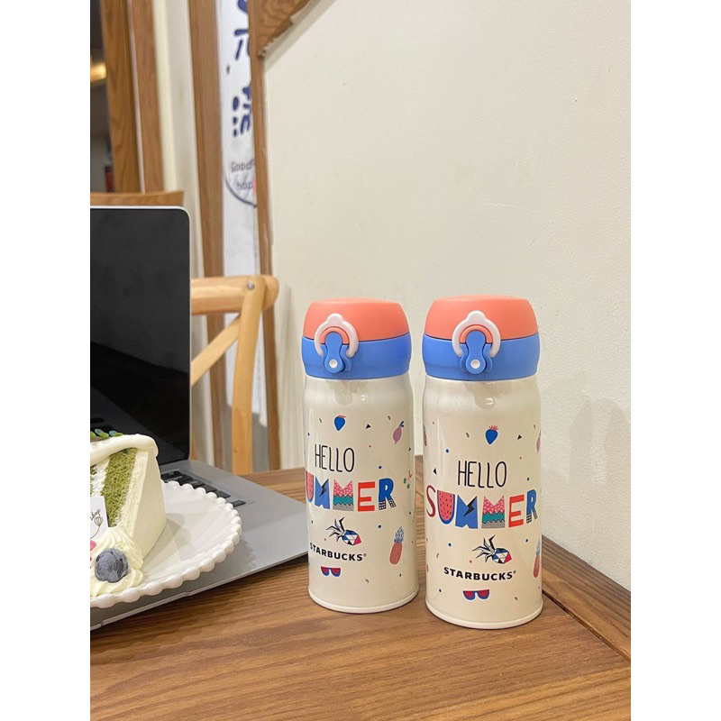 Bình Giữ Nhiệt Starbucks Thermos Hello Summer Dung tích 350 ml | Shopee ...