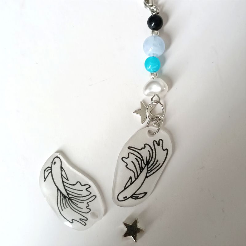 Móc treo khóa beta fish Geto Gojo - Juju Kaisen | Shopee Việt Nam