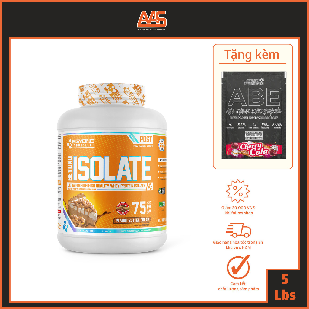 PROTEIN - BEYOND YOURSELF - BEYOND ISOLATE - 5LBS - Bột đạm isolate cao ...