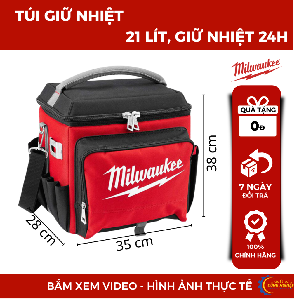 Túi giữ nhiệt Milwaukee 48-22-8250 Chính hãng | Shopee Việt Nam