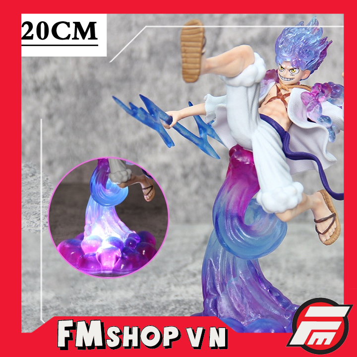 [FMSHOPVN] MÔ HÌNH PVC LUFFY GEAR 5 NIKAKU FEI BL | Shopee Việt Nam