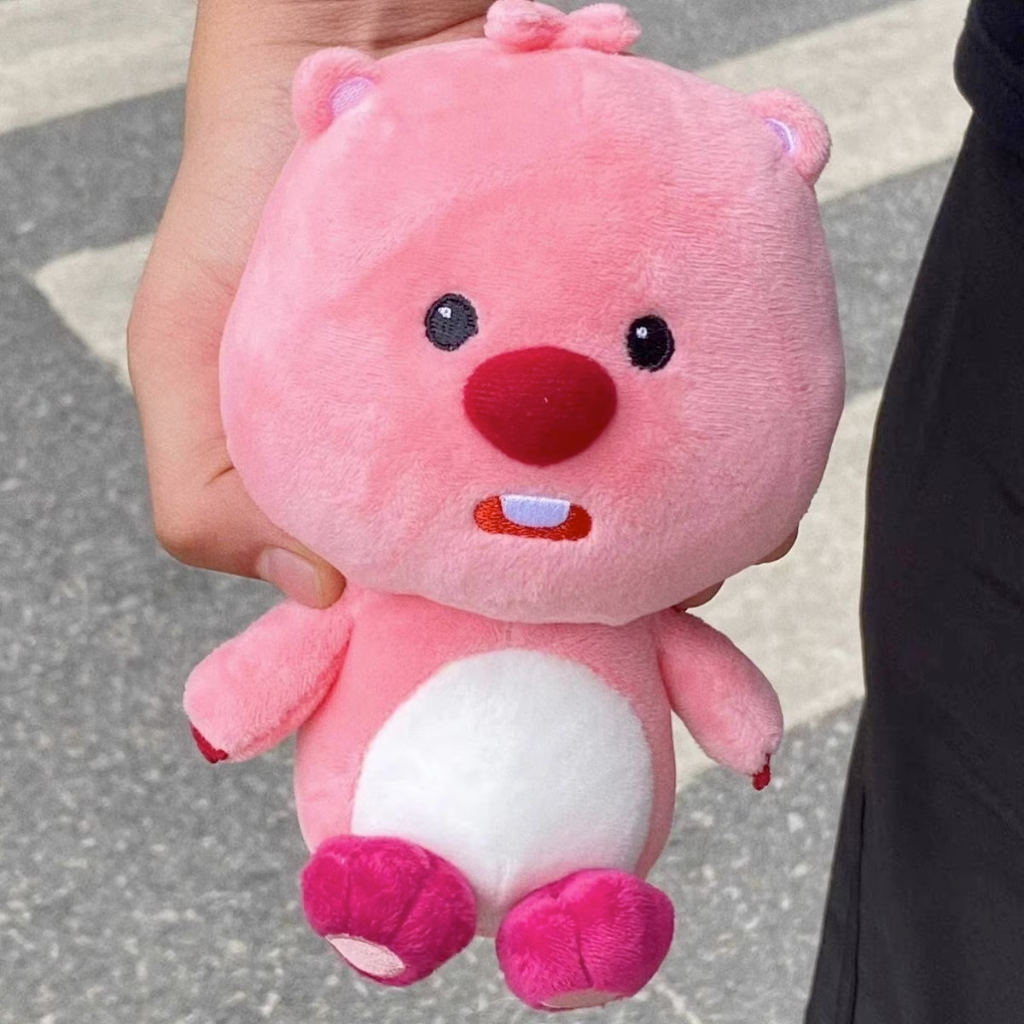 Gấu bông Loopy mũ bánh cá- Loopy ong- Loopy coslay dễ thương 20cm NEOCI ...