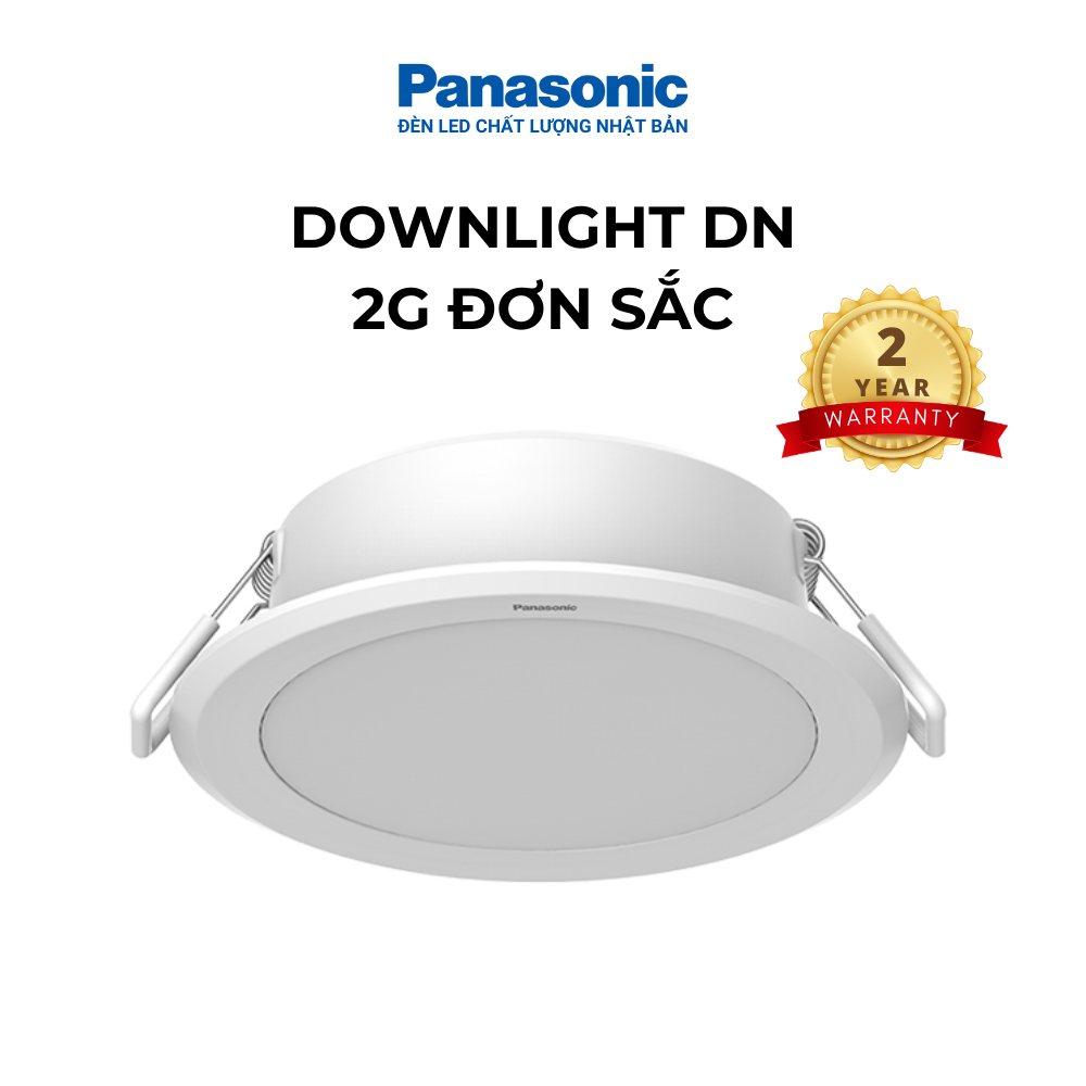 Đèn LED âm trần Downlight Đơn sắc Panasonic DN 2G Công suất (6W,9W,12W,15W,18W,24W) | Shopee ...