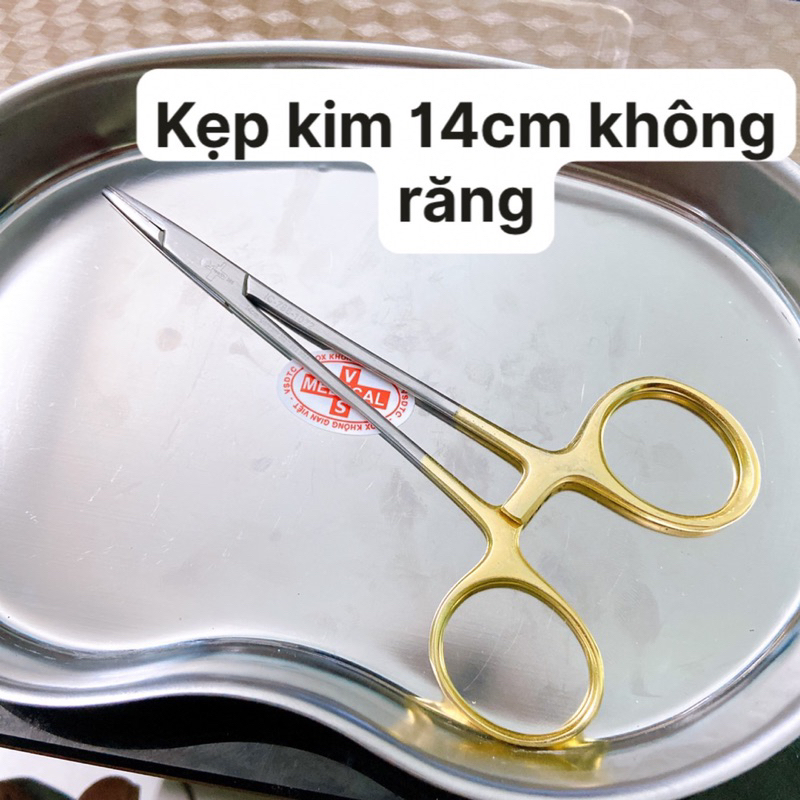 Forceps KÌM MANG KIM KHÔNG RĂNG 14CM , KÌM KẸP KIM , PEN KẸP KIM ...