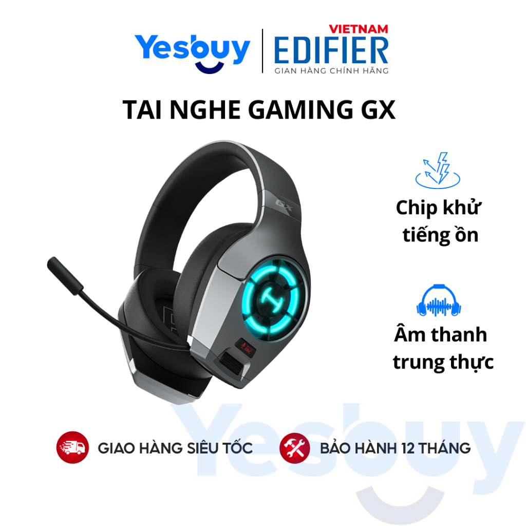 Tai nghe chơi game EDIFIER GX | Chip khử tiếng ồn | Âm thanh có độ trung thực cao | Bảo Hành 12 ...