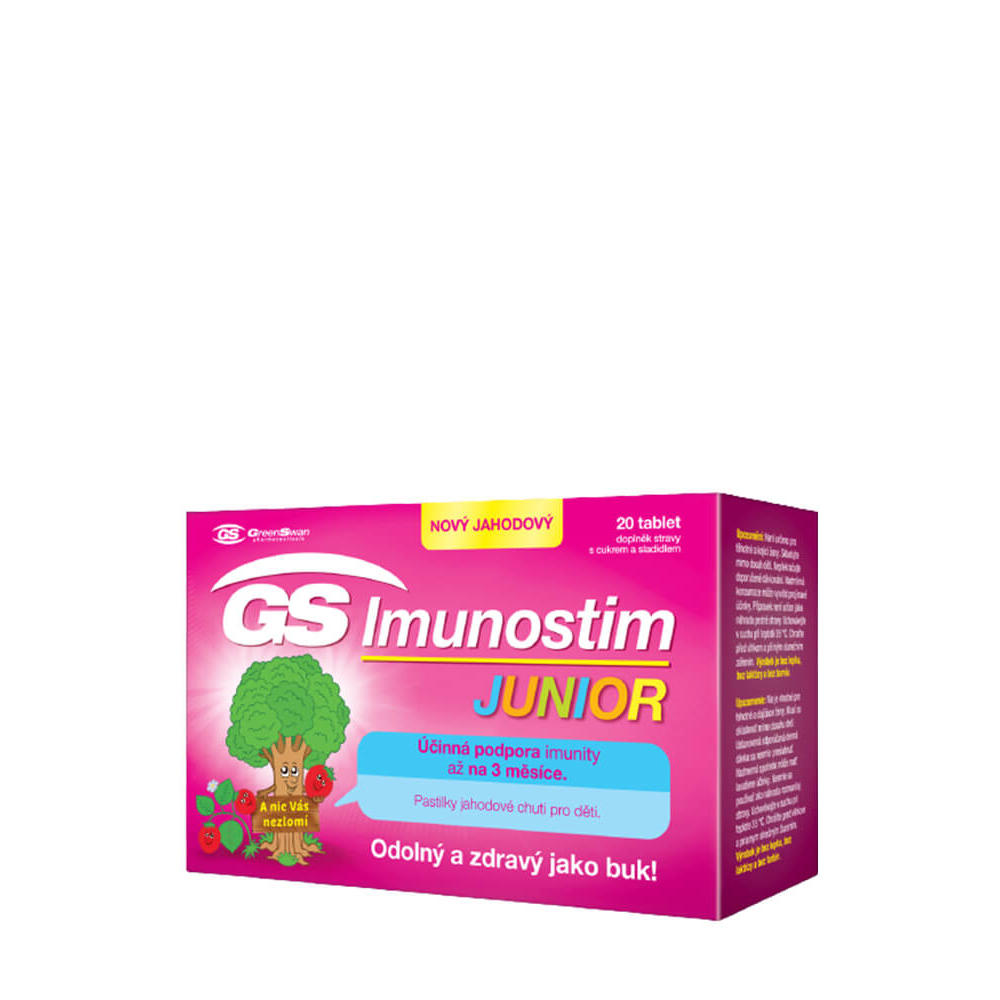 GS Imunostim Junior Bảo Vệ Sức Khỏe Đường Hô Hấp Hộp 20 viên | Shopee ...