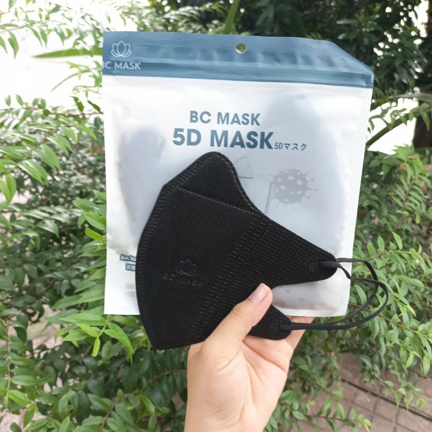 Hộp 100 Chiếc Khẩu Trang 5D BC Mask 3 Lớp Kháng Khuẩn Cao Cấp | Shopee ...