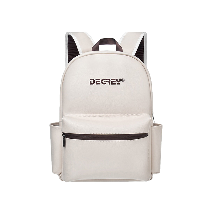 Balo Da Degrey Basic Kem + Tặng kèm tag, giấy thơm - Kamex backpack ...
