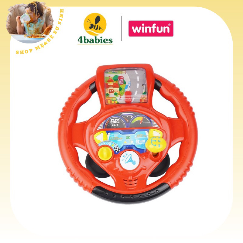 Vô lăng chơi game điện tử 1080 Winfun - đồ chơi mô phỏng sinh động cho ...