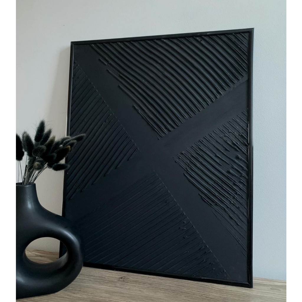 Bộ Tranh DIY Từ Bột Đắp Nổi Thạch Cao 3D Texture Art Thủ Công Phong ...