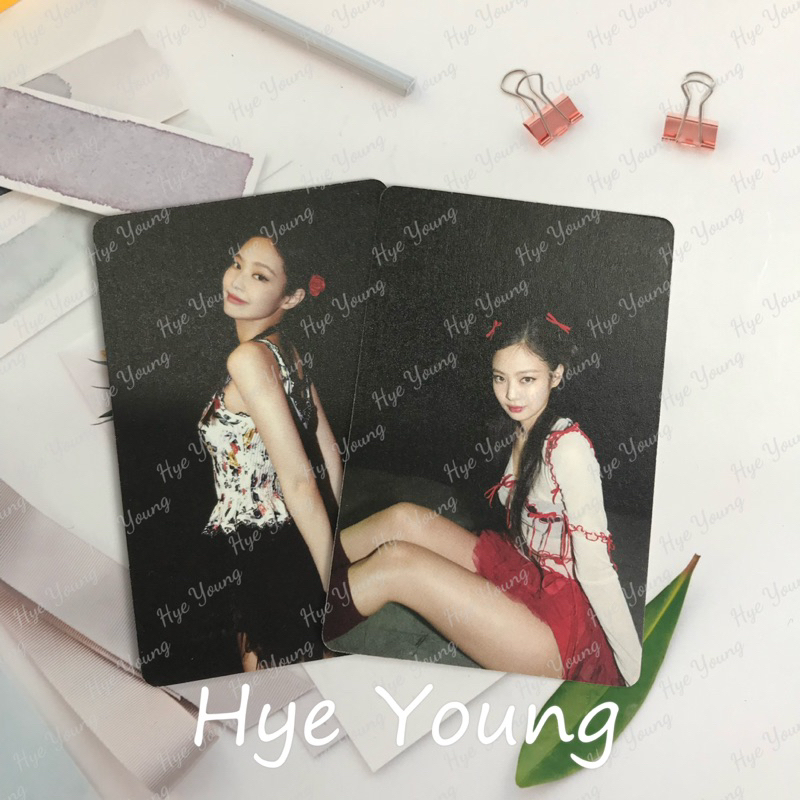 [BP TOUR] THẺ CARD BO GÓC CHÍNH HÃNG OFFICIAL BLACKPINK JENNIE WORLD ...