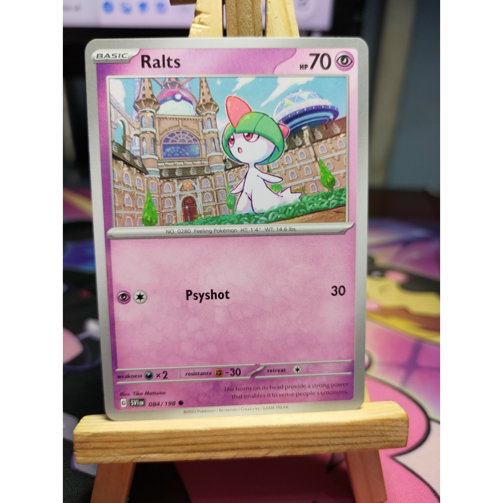[KW2 Pokemon] [EN] Thẻ Pokemon Ralts - 084/198 - Common - Non-Holo ...