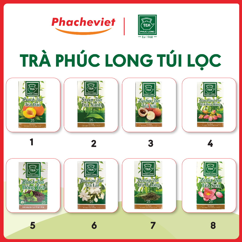 Phúc Long - Thương hiệu Chính Hãng, Giá Tốt, Đảm Bảo 丨 Shopee Việt Nam
