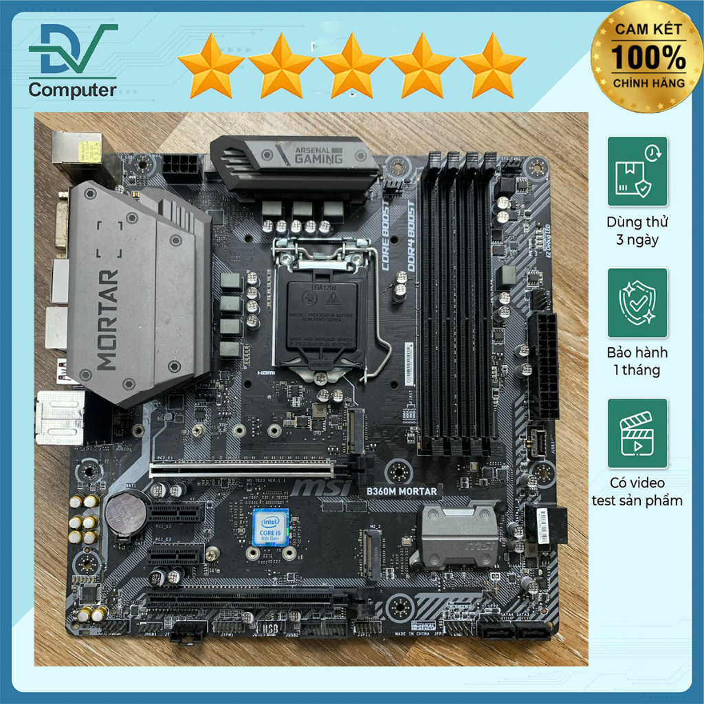 B360(b365) MORTAR MSI có HDMI DP typeC M2 4ram đẹp BH 1 tháng | Shopee Việt Nam