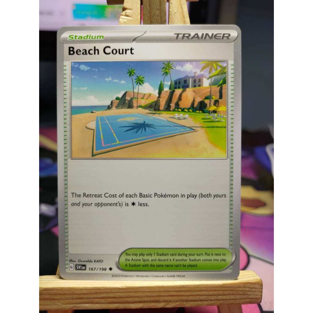 [KW2 Pokemon] [EN] Thẻ Pokemon Beach Court - 167/198 - Uncommon - SVIEN ...