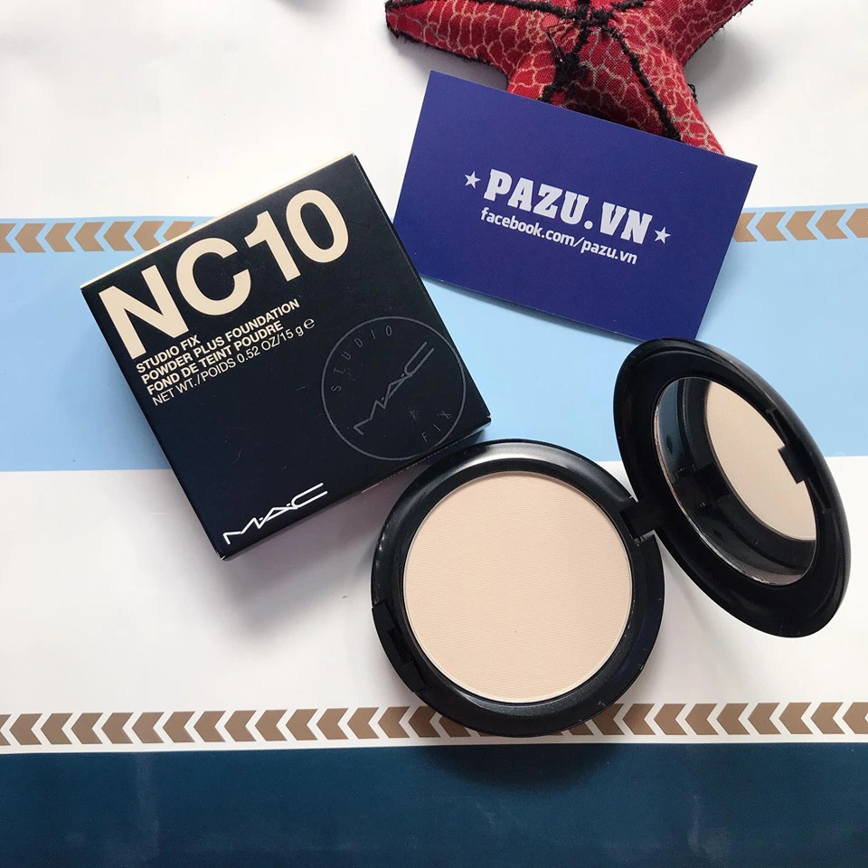 Phấn phủ nén Mac Studio Fix Powder Plus Foundation NC10 | Shopee Việt Nam