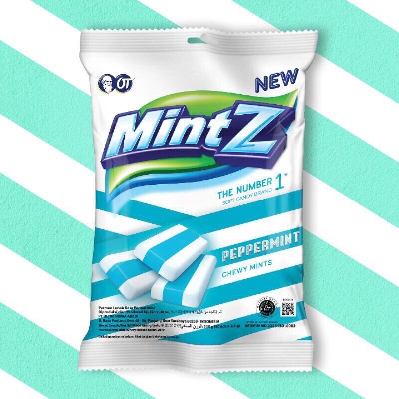 Kẹo Mềm MintZ Peppermint Vị Bạc Hà (Gói 115g - Dương) | Shopee Việt Nam