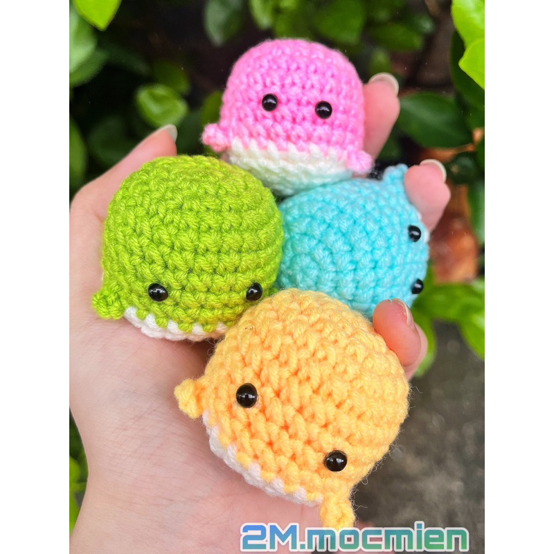 Móc khoá CÁ HEO mini len - 100% Handmade (hàng đặt trước) | Shopee Việt Nam