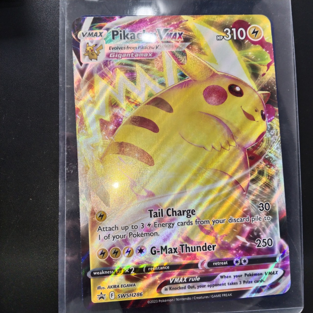 [ Pokemon ] 01 thẻ trò chơi oversize ( thẻ lớn) tặng kèm toploader size ...