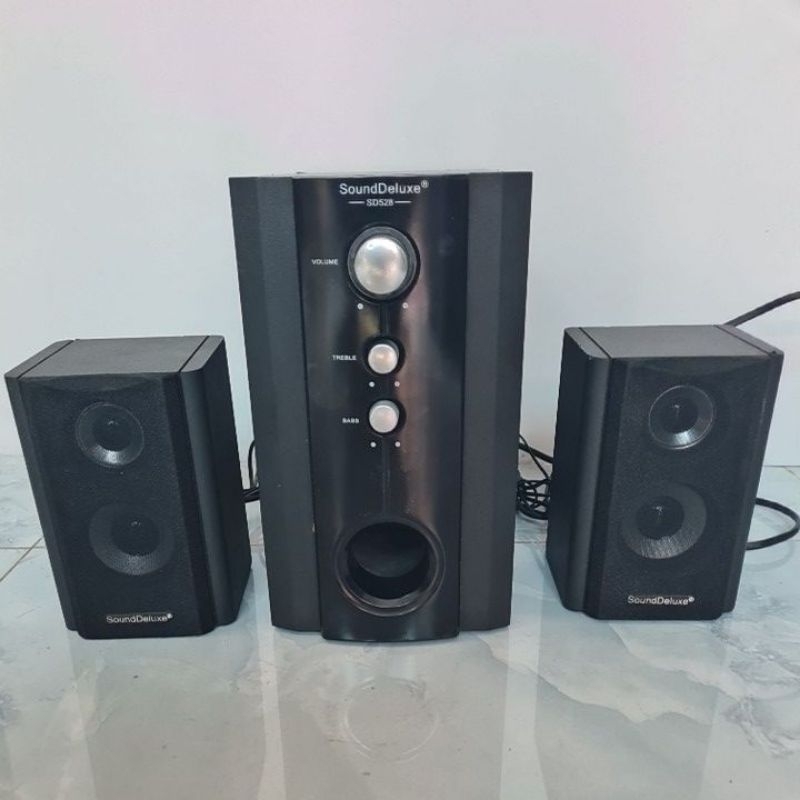 Loa vi tính SOUND DELUXE có gắn Bluetooth 5.0 công suất PMPO 580W ...