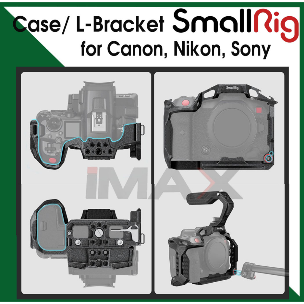 SmallRig Cage, L-Bracket chuyên cho các dòng Canon R, Nikon Z và Sony ...