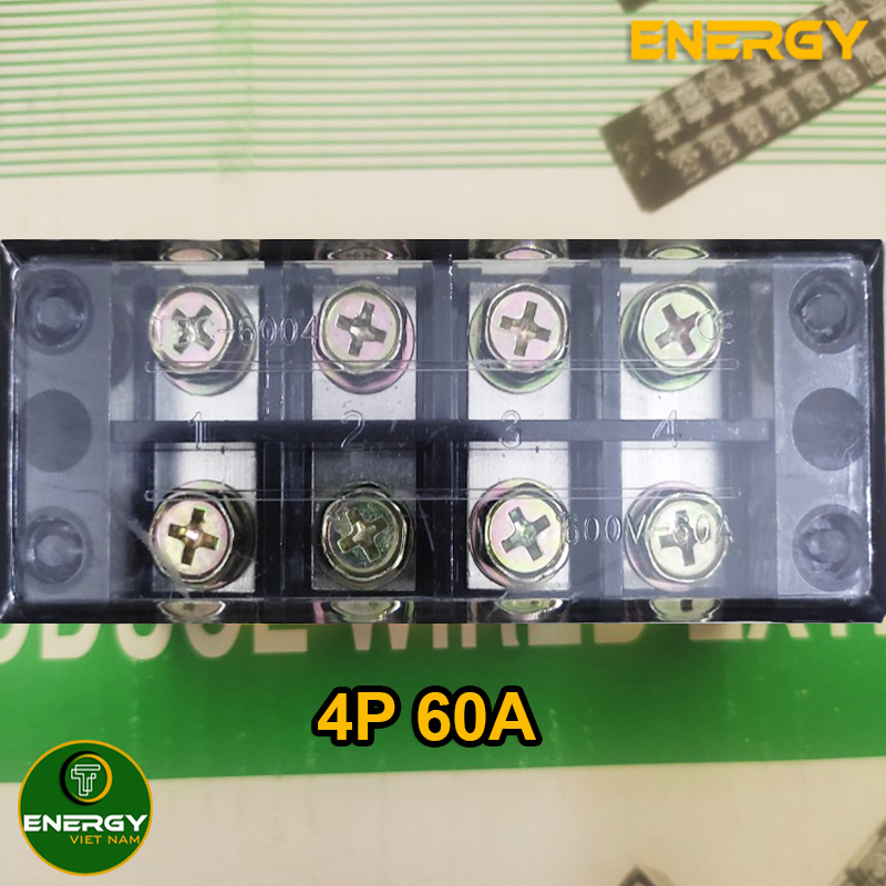 Cầu Đấu Điện Terminal Block 45A, 60A, 100A - Chính Hãng - Thiết Bị Điện ENERGY | Shopee Việt Nam
